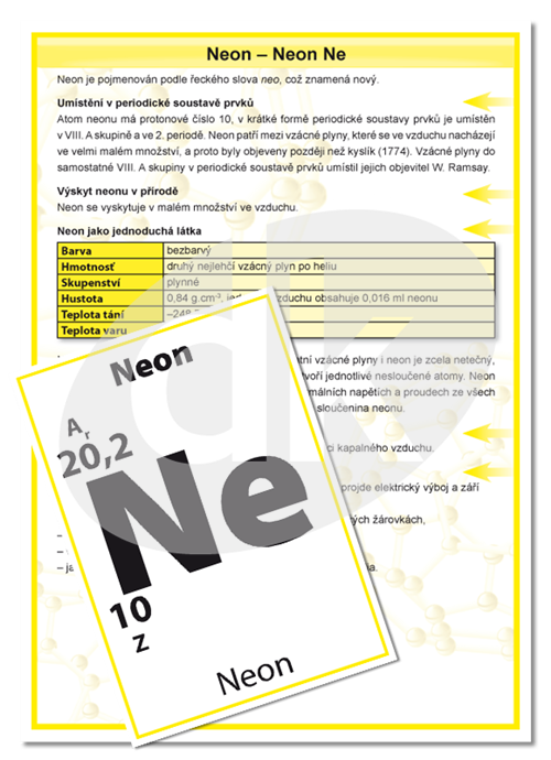 Chemický prvek - Neon (Ne) | datakabinet.cz