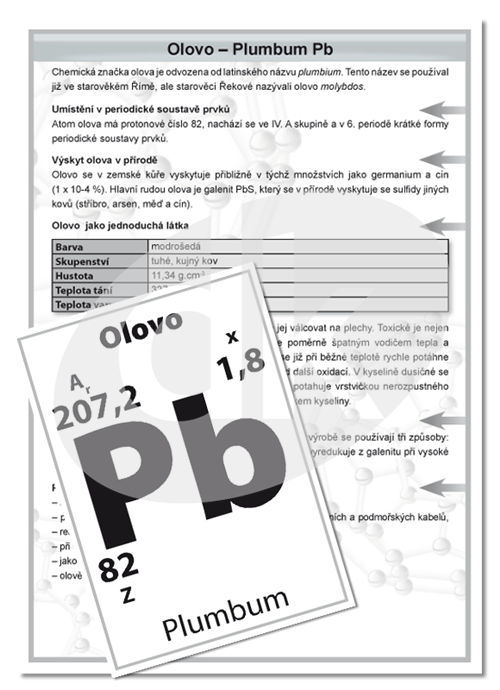 Chemický prvek - Olovo (Pb) | datakabinet.cz