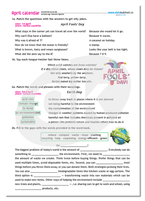 April calendar | datakabinet.cz