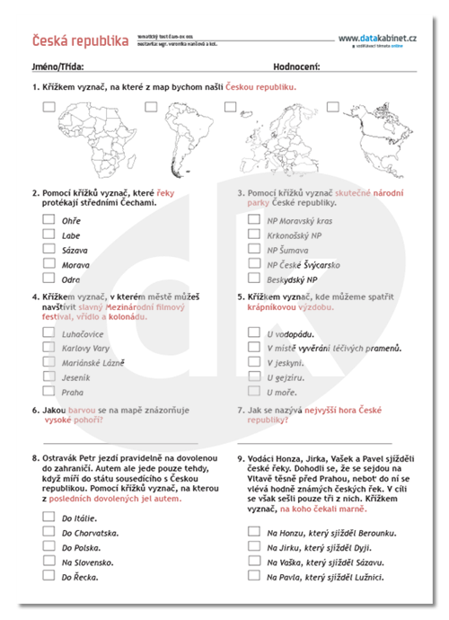 Česká republika | datakabinet.cz