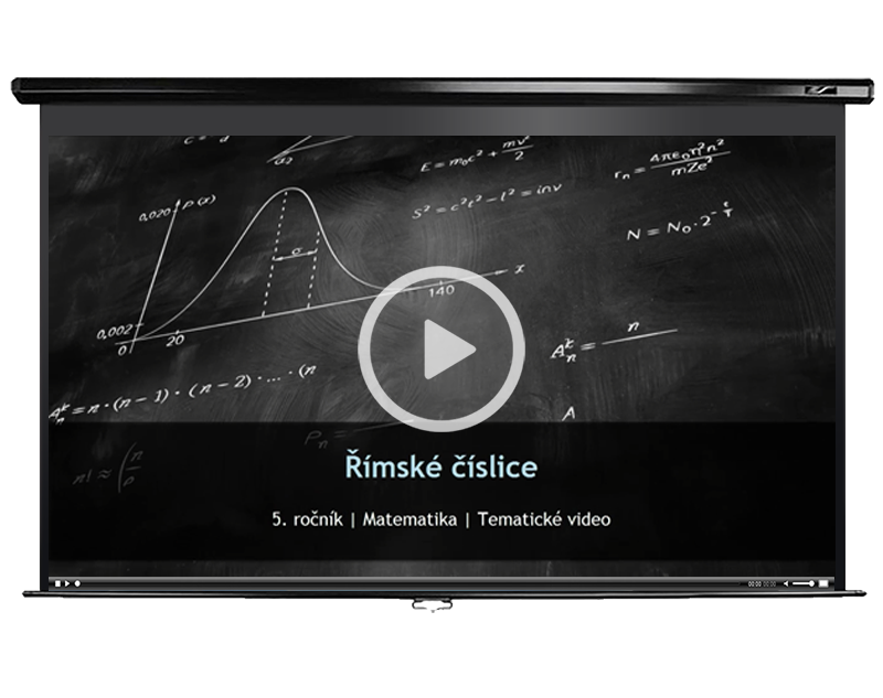 Římské číslice | datakabinet.cz